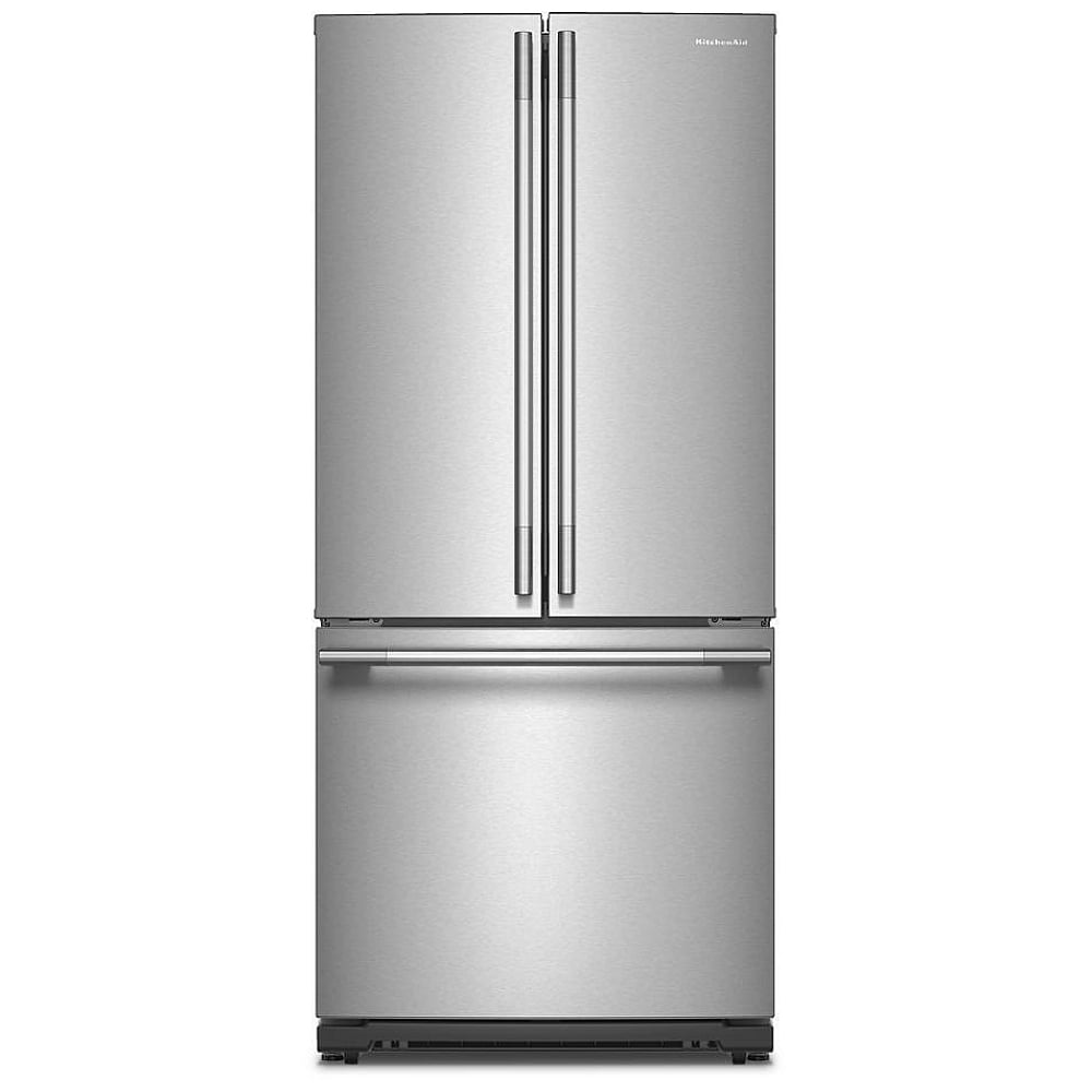 KitchenAid KRFF330SPS French Door Refrigerator, 30 inch Width, 20 cu ...