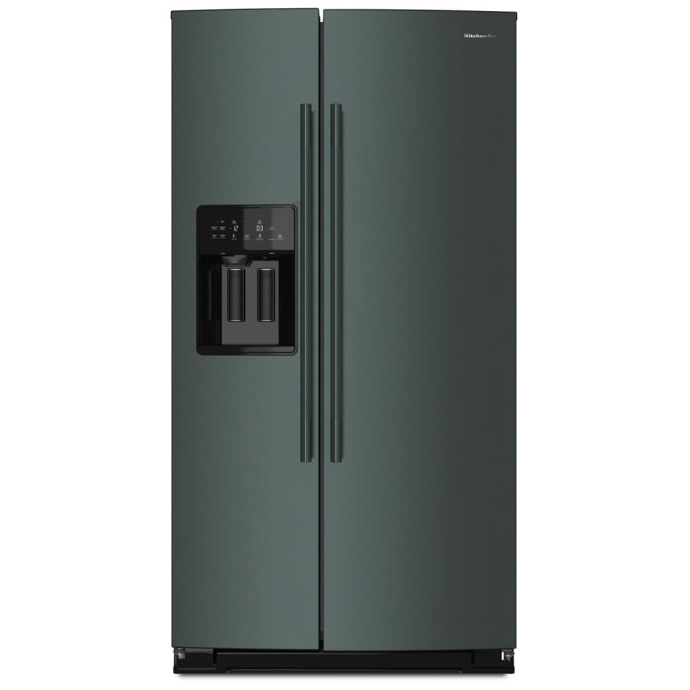 KitchenAid KRSC536RJP Side by Side Counter Depth Refrigerator, 36 inch ...