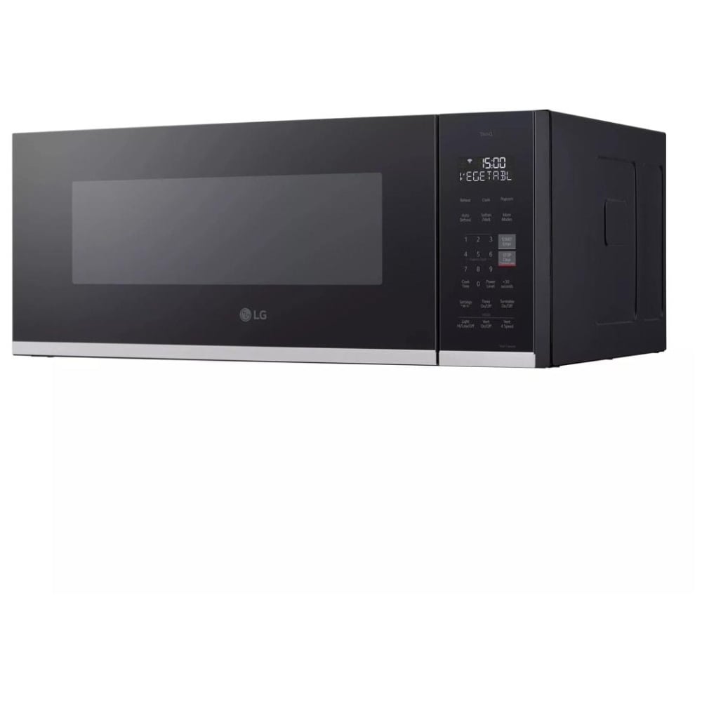 LG MVEF1323F 1.3 cu. ft. Smart Low Profile Over-the-Range Microwave ...